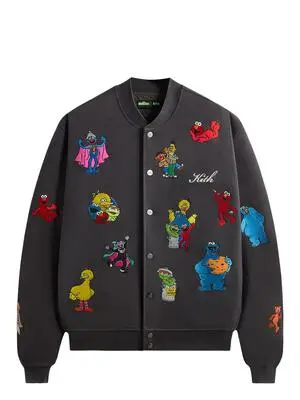 Kith X Sesame Street Marvin Bomber Jacket - Black