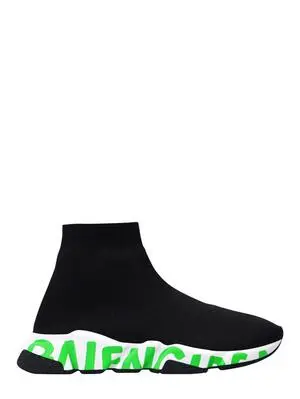 Balenciaga Speed Sneaker Midsole Graffiti - Black
