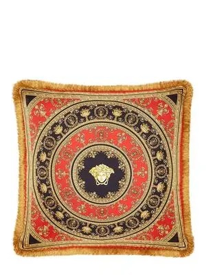Versace Baroque Cushion - Black