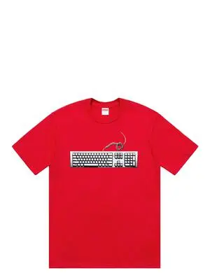 Supreme Supreme Keyboard Tee Red