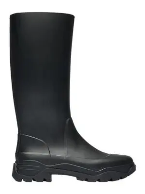 MAISON MARGIELA Tabi Rubber Boots - Black