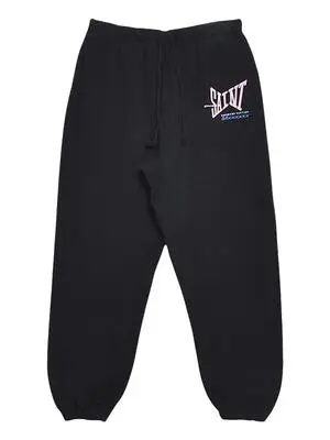SAINT MXXXXXX Ribbon Saint Sweatpants - Black