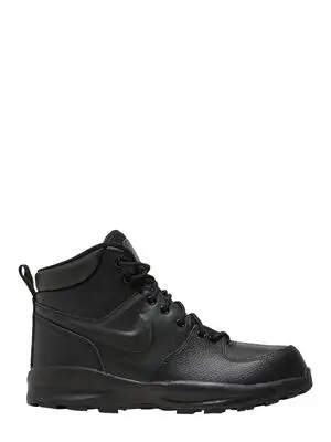 Nike Manoa Leather Gs Sneakers - Black