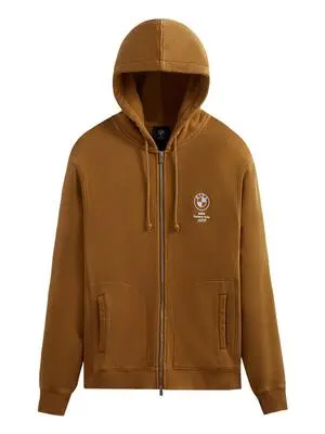 Kith For Bmw Williams V Zip Up Hoodie - Brown