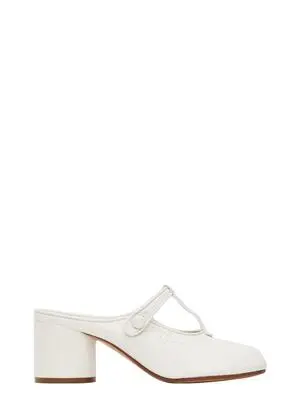 MAISON MARGIELA Tabi Mary Jane Mule - White
