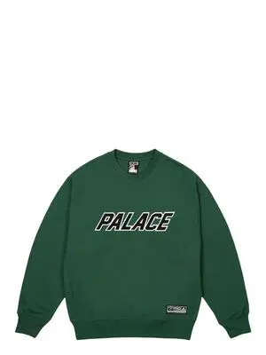PALACE Appliqué Team Crew - Green