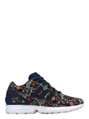 Adidas The Farm Company Zx Flux Floral Sneakers - Blue