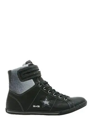 CONVERSE One Star Low Pro Hi Top Sneakers - Black