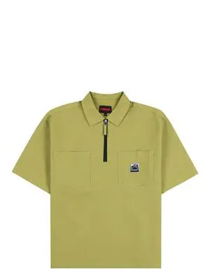 PLEASURES Electron Zip Polo