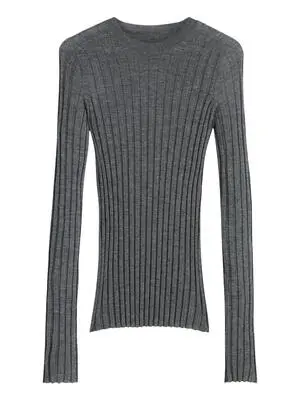 PHOEBE PHILO Wide Rib Crewneck