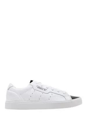 Adidas Sleek Lace Up Sneakers - White