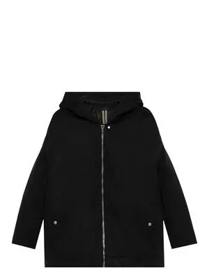 Rick Owens Padded Hooded Peter Jacket - Black