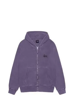 StÜssy Basic Zip Hoodie - Purple