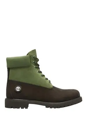 Timberland 6-inch Lace Up Waterproof Boots - Green