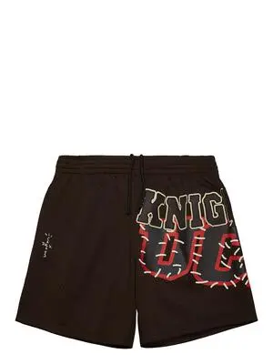CACTUS JACK BY TRAVIS SCOTT Cactus Jack X Mitchell & Ness University Of Central Florida Shorts - Brown
