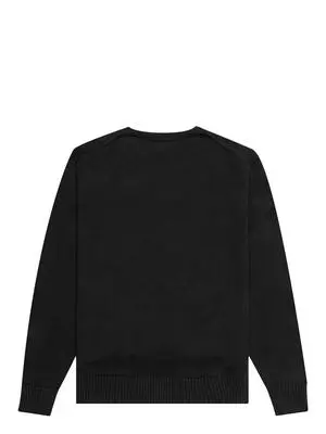 1017 Alyx 9sm Treated Logo Crewneck Sweater - Black