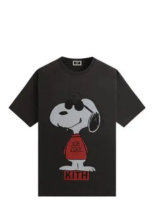 Kith For Peanuts Joe Cool Vintage Tee - Black