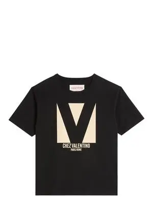 Valentino Garavani Printed T-shirt - Black