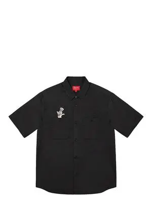 Supreme Short-sleeve Work Shirt - Black