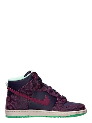 Nike Dunk Hi Skinny Print Sneakers - Purple