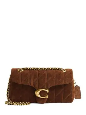 COACH® Tabby Shoulder Bag 26 With Quilting - Brass/warm Brown