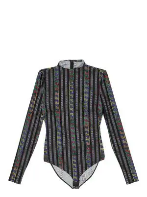 Versace Printed Bodysuit - Multicolor