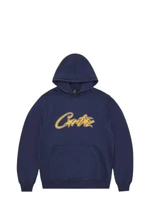 CORTEIZ Satin Applique Allstarz Hoodie - Blue