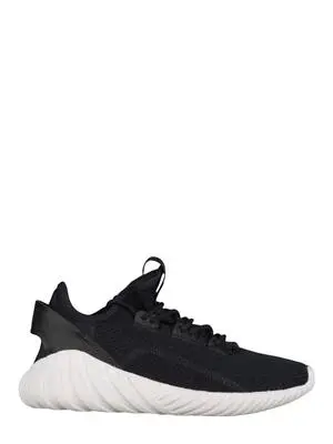 Adidas Tubular Doom Sock Primeknit J Sneakers - Black