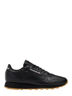 REEBOK Classic Leather Gum Sneakers - Black