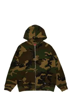 Supreme Hooded Zip Up Thermal - Multicolor