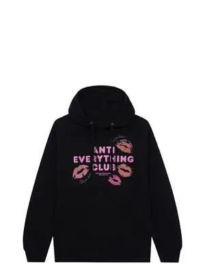 ANTI SOCIAL SOCIAL CLUB Anti Everything Club Hoodie - Black