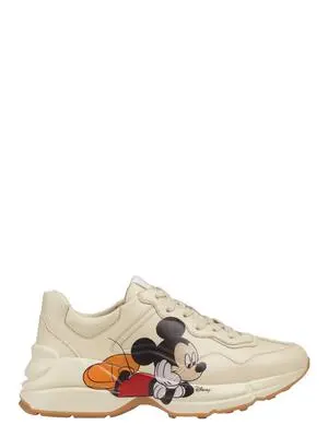 Gucci Disney X Rhyton 'mickey Mouse' Sneaker - White