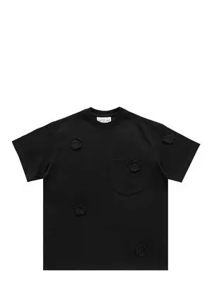 SONG FOR THE MUTE Daisy Standard Tee - Black