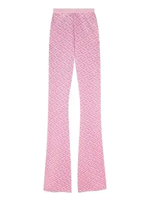 Versace La Greca Jacquard Pant - Pink