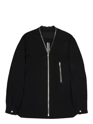 RICK OWENS Zip Larry Shirt