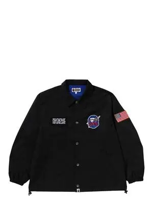 A BATHING APE Space Ape Relaxed Fit Coach Jacket