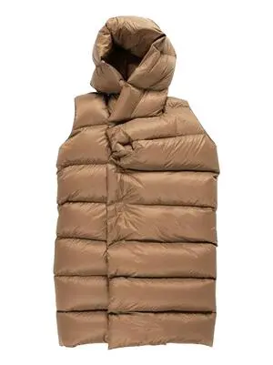 Rick Owens Padded Sleeveless Coat - Grey