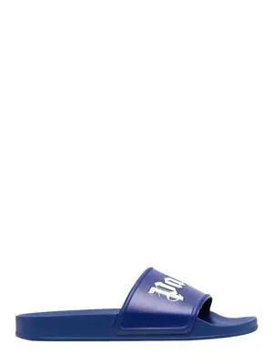 Palm Angels Pool Slides - Blue