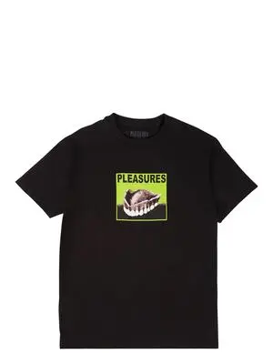 PLEASURES Dental Tee - Black