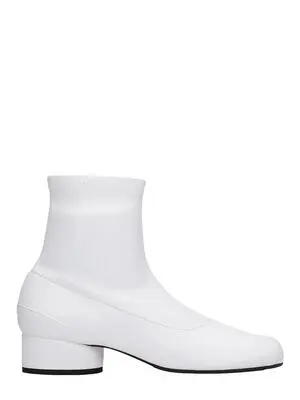 MAISON MARGIELA Tabi Ankle Boots - White