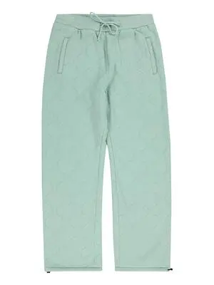 PLEASURES Wave Quilted Easy Pants - Green