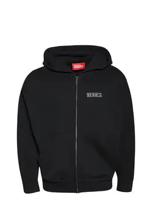 032C Routine Zip Hoodie - Black