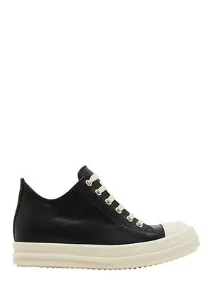 Rick Owens Lido Low Sneakers - Black