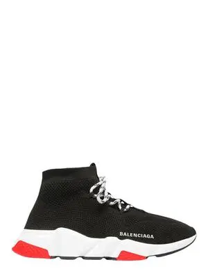 Balenciaga Speed Lace Up Trainer - Black