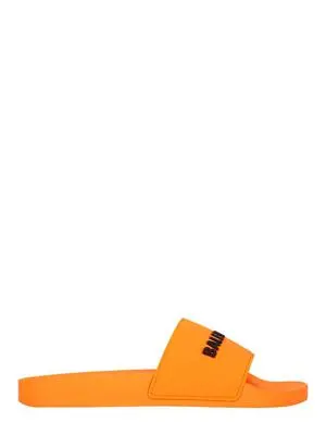 Balenciaga Pool Slides Orange