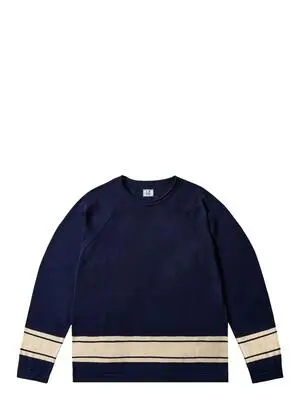 PALACE X C.p. Company Mock Neck Knit - Blue