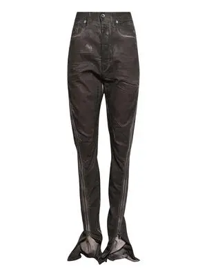 Rick Owens Bolan Banana Denim Pants - Grey