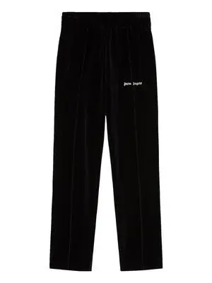 Palm Angels Velvet Track Pants - Black