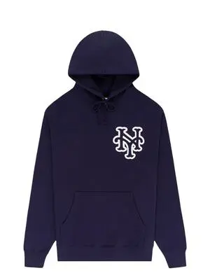 Aimé Leon Dore X New York Mets Big Logo Hoodie - Blue