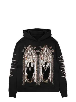 WHO DECIDES WAR BY EV BRAVADO X Lil Baby Wham Hoodie - Black